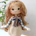 Crochet M3GAN Doll, Stuffed Megan Doll, Handmade Megan Doll ...