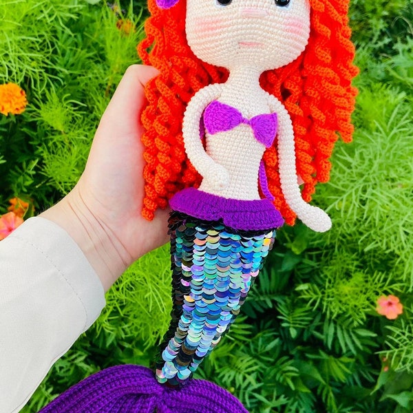 Mermaid Doll - Etsy