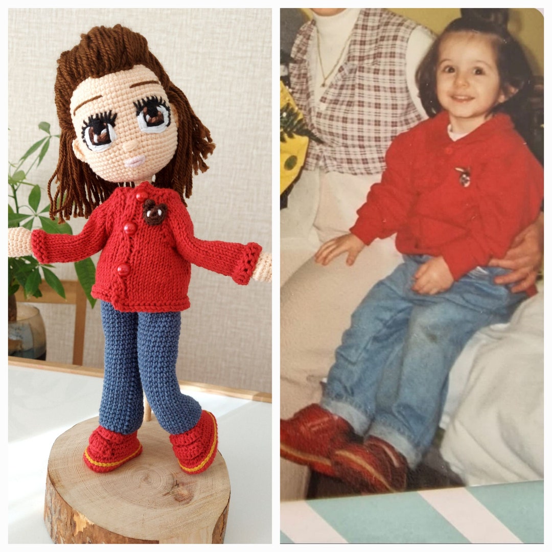 Look Alike Doll for Sale, Handmade Potrait Doll, Look Alike Doll for ...