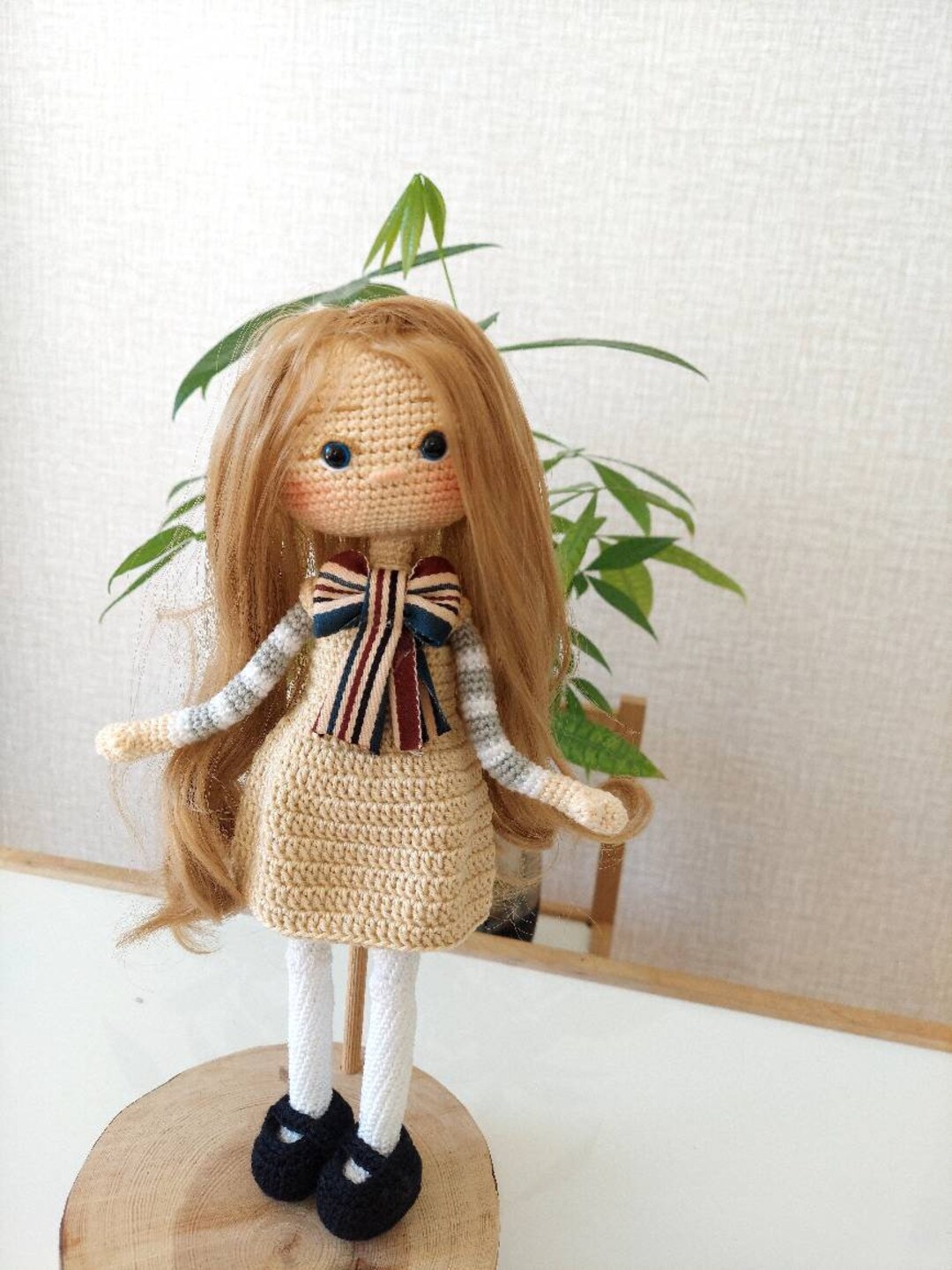 Crochet Megan Doll, Amigurumi Stuffed M3gan Doll , Amigurumi Megan Doll ...
