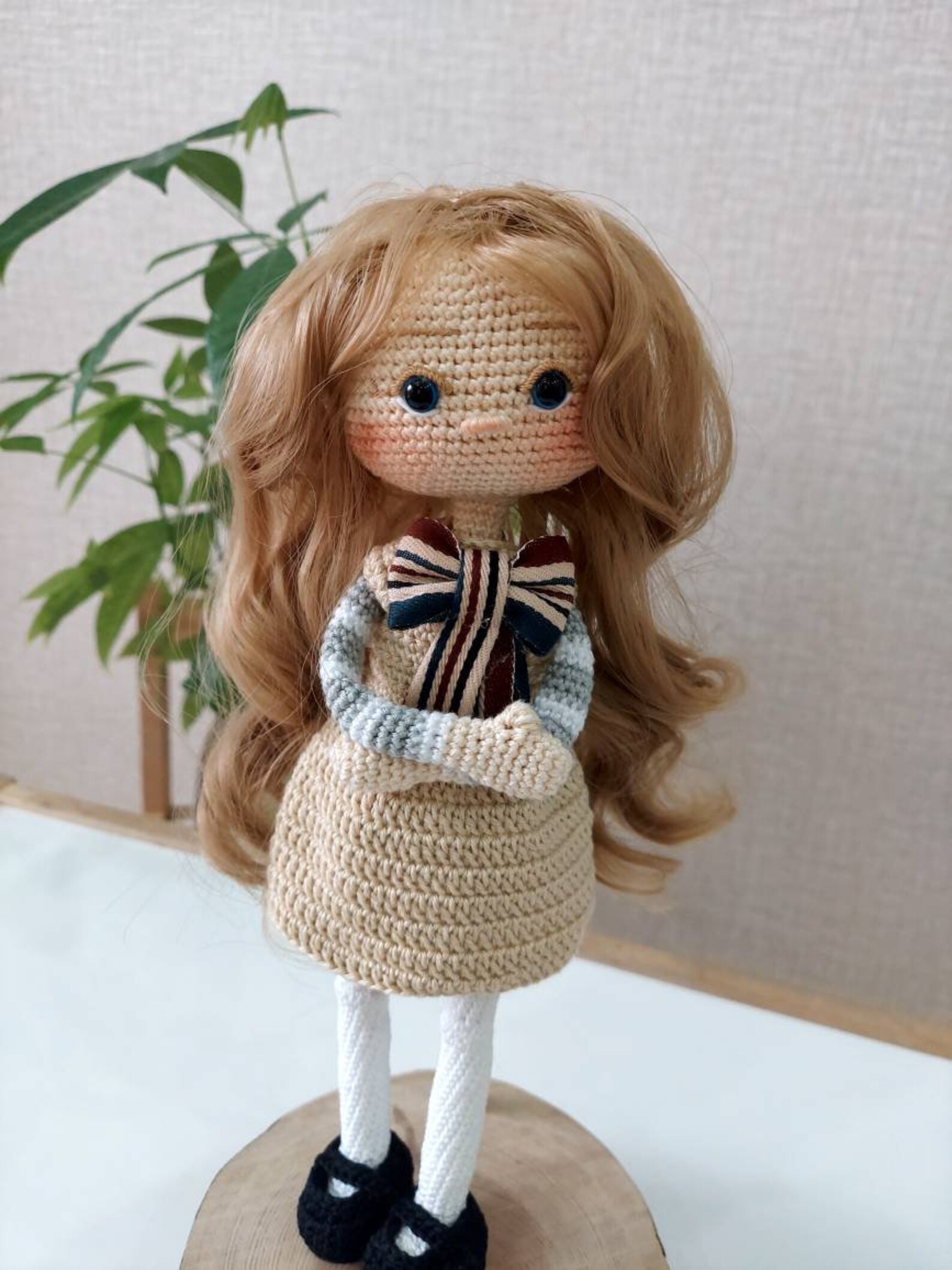 Crochet M3GAN Doll, Stuffed Megan Doll, Handmade Megan Doll ...