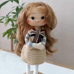 Crochet M3GAN Doll, Stuffed Megan Doll, Handmade Megan Doll ...