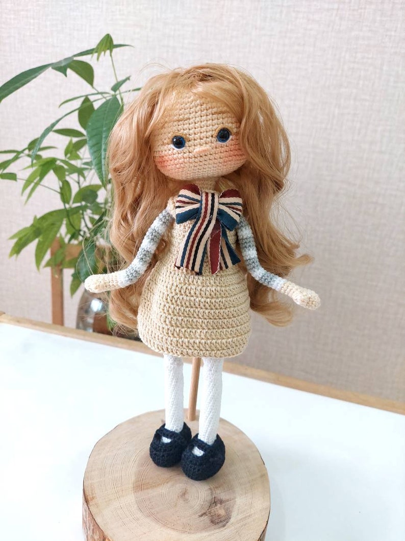 Crochet M3GAN Doll, Stuffed Megan Doll, Handmade Megan Doll ...