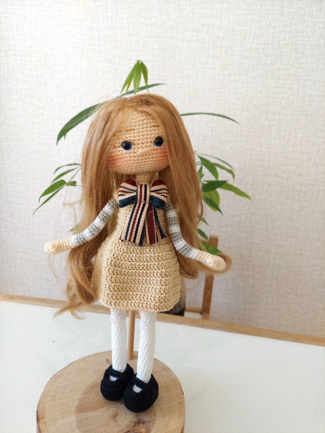 Crochet M3GAN Doll, Stuffed Megan Doll, Handmade Megan Doll ...