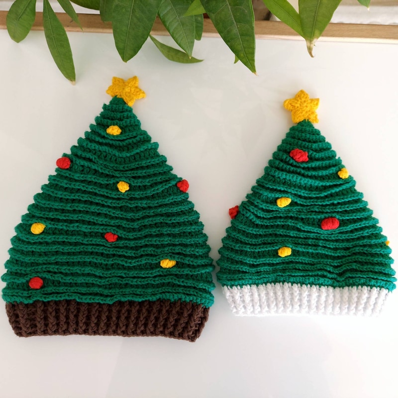 Christmas Tree Hat - Etsy