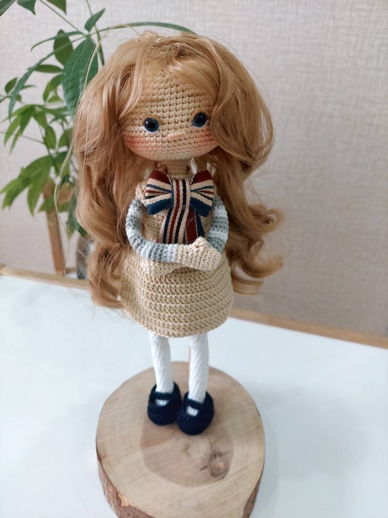 Crochet M3GAN Doll, Stuffed Megan Doll, Handmade Megan Doll ...