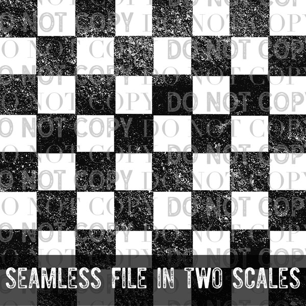 Checkerboard Seamless Pattern - Etsy