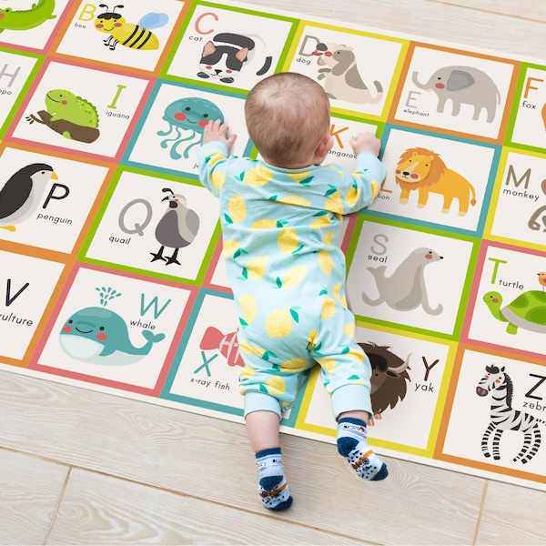 Animal Floor Mat Baby - Etsy