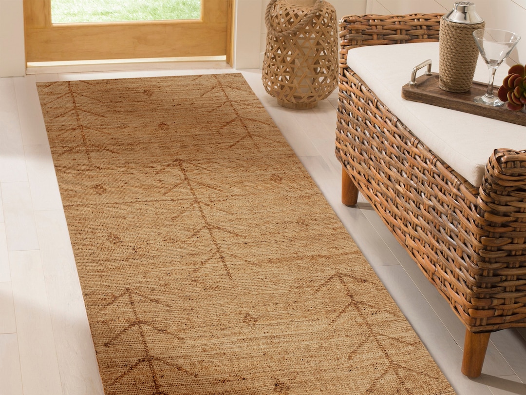 HASHIM Art Mat, Brown Vinyl Protective Mat, Persian/turkish Design ...