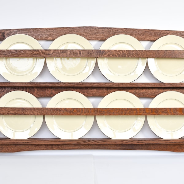 Wooden Plate Rack - Etsy