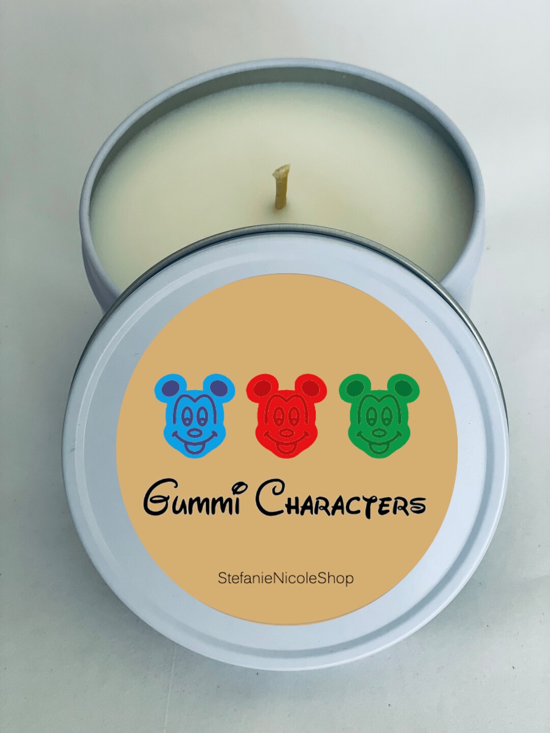 Gummi Character Walt Disney World Disney Candle Inspired by Disney 8 Oz ...