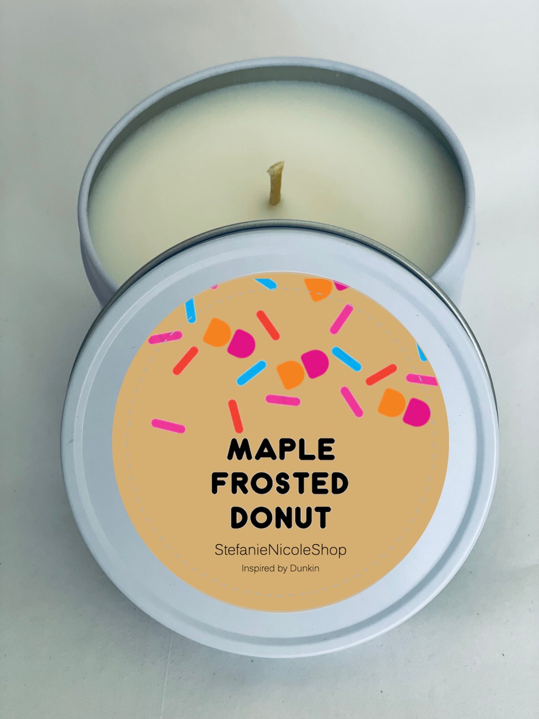 Maple Frosted Donut - Inspired by Dunkin - Dunkin Candles - 8 Oz. - Etsy
