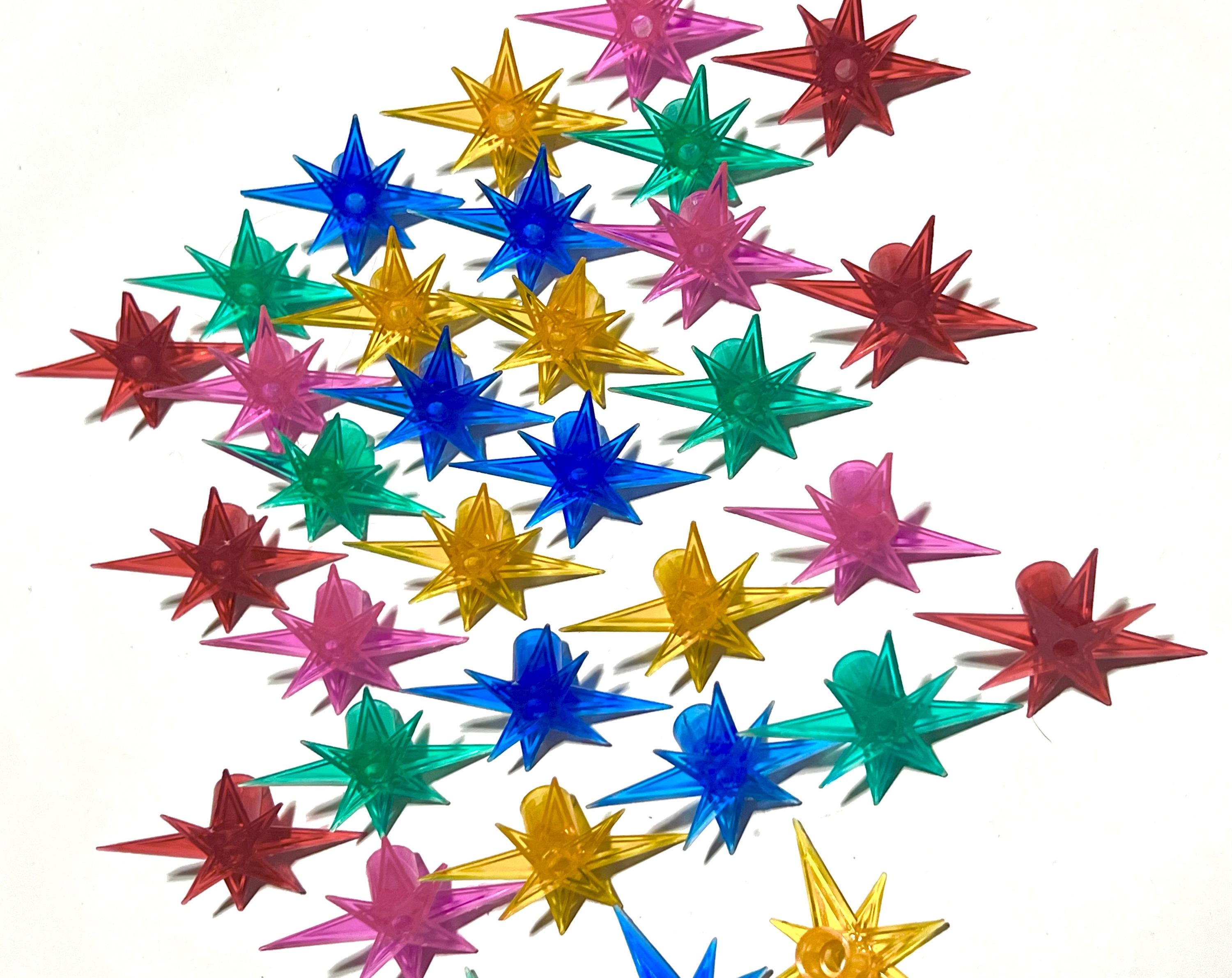 Vintage Atomic Star Light Reflectors Covers Christmas Lights 34 Pieces ...