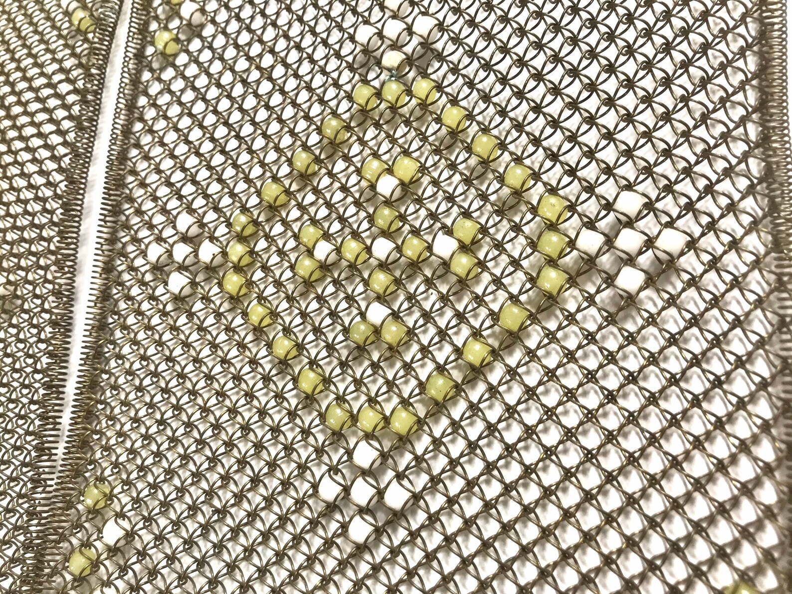 Antique Metal and Glass Bead Trivets Twisted Metal Vintage Trivet - Etsy