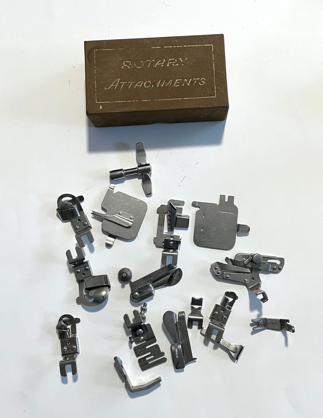 Vintage Griest Rotary Attachements in Original Box - Etsy