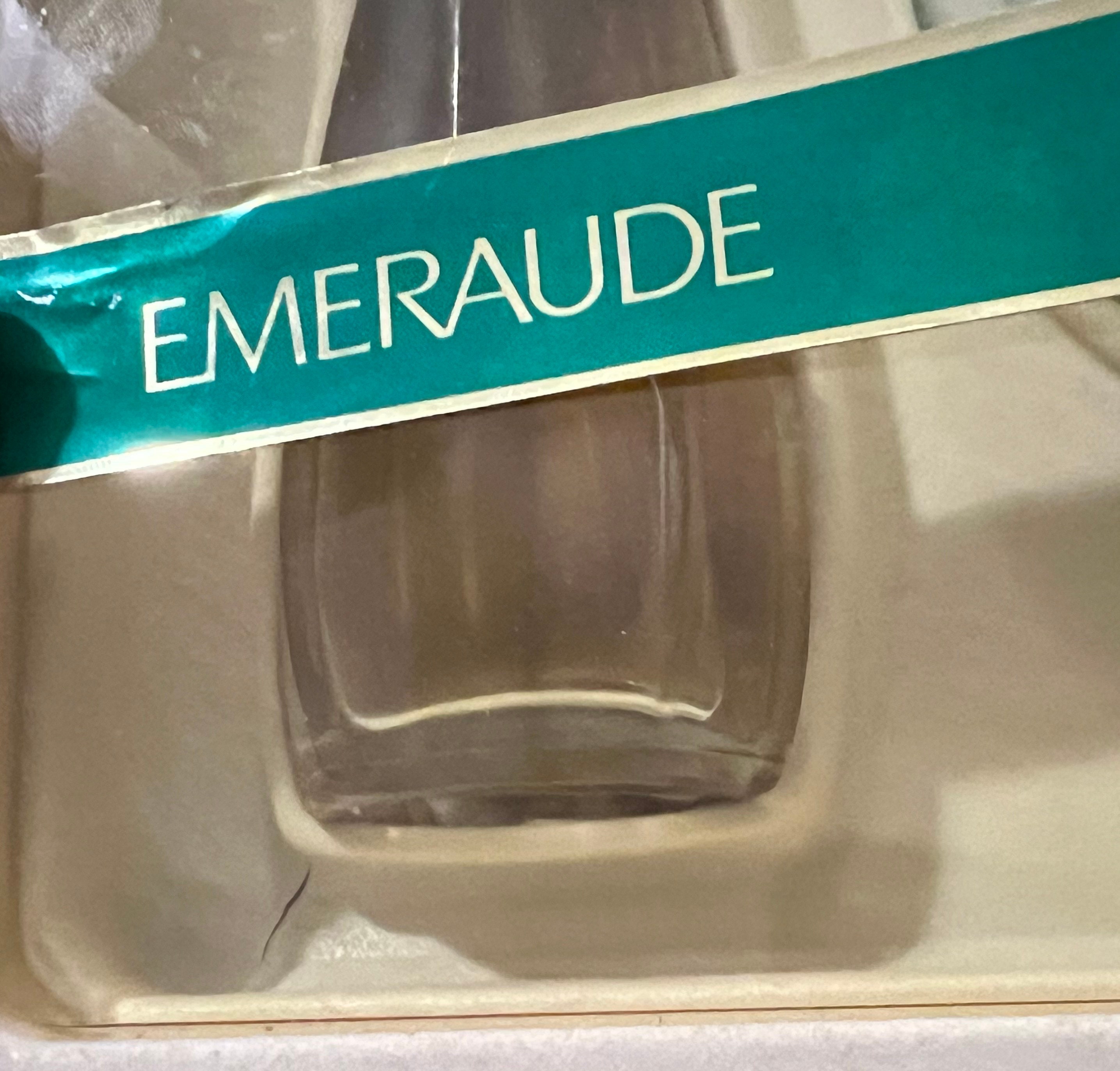 Vintage Cory Emeraude Gift Set Cologne Spray 1.8 FL Oz and Dusting ...