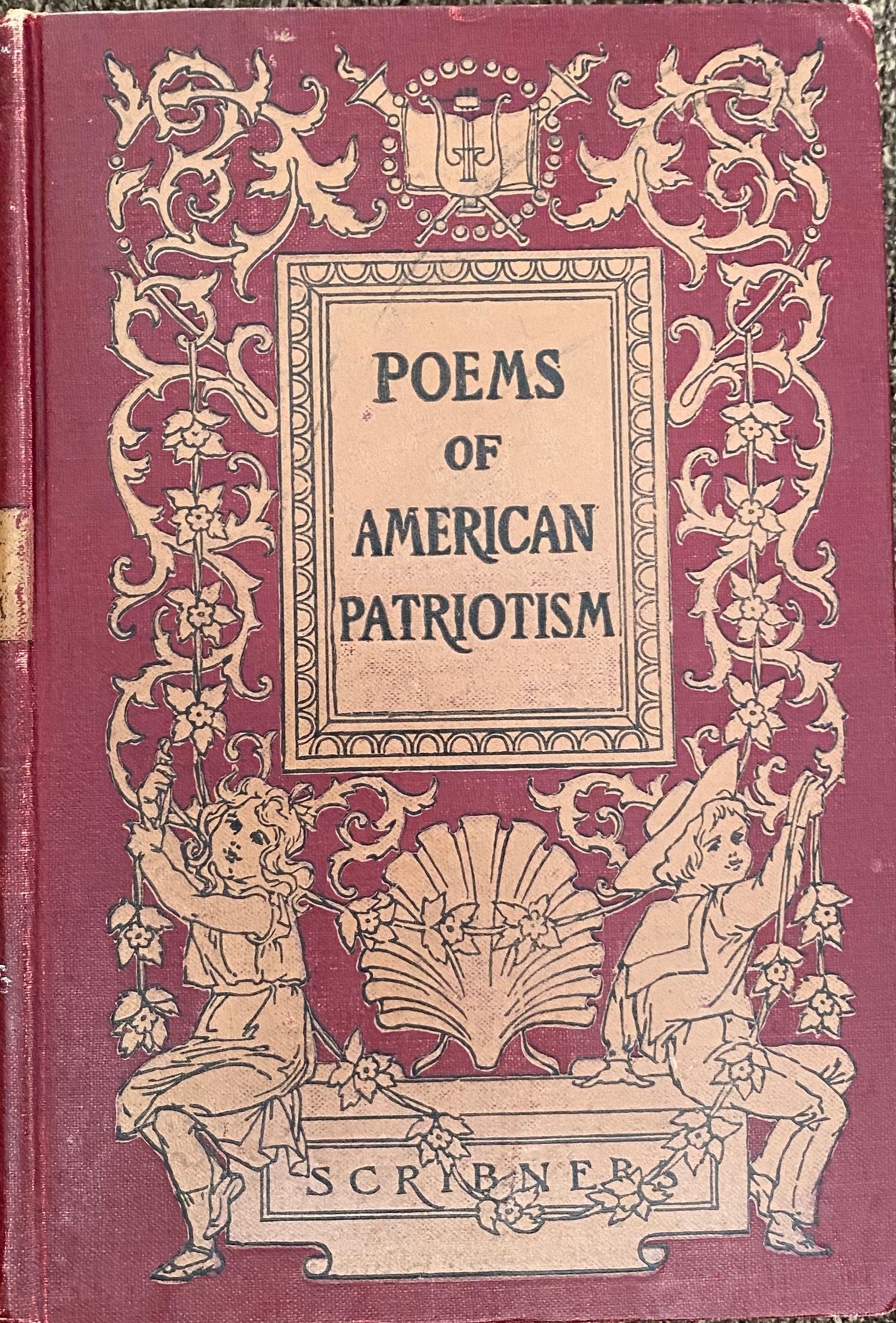 1907 Poems of American Patriotism Scribner Brander Matthews | Etsy