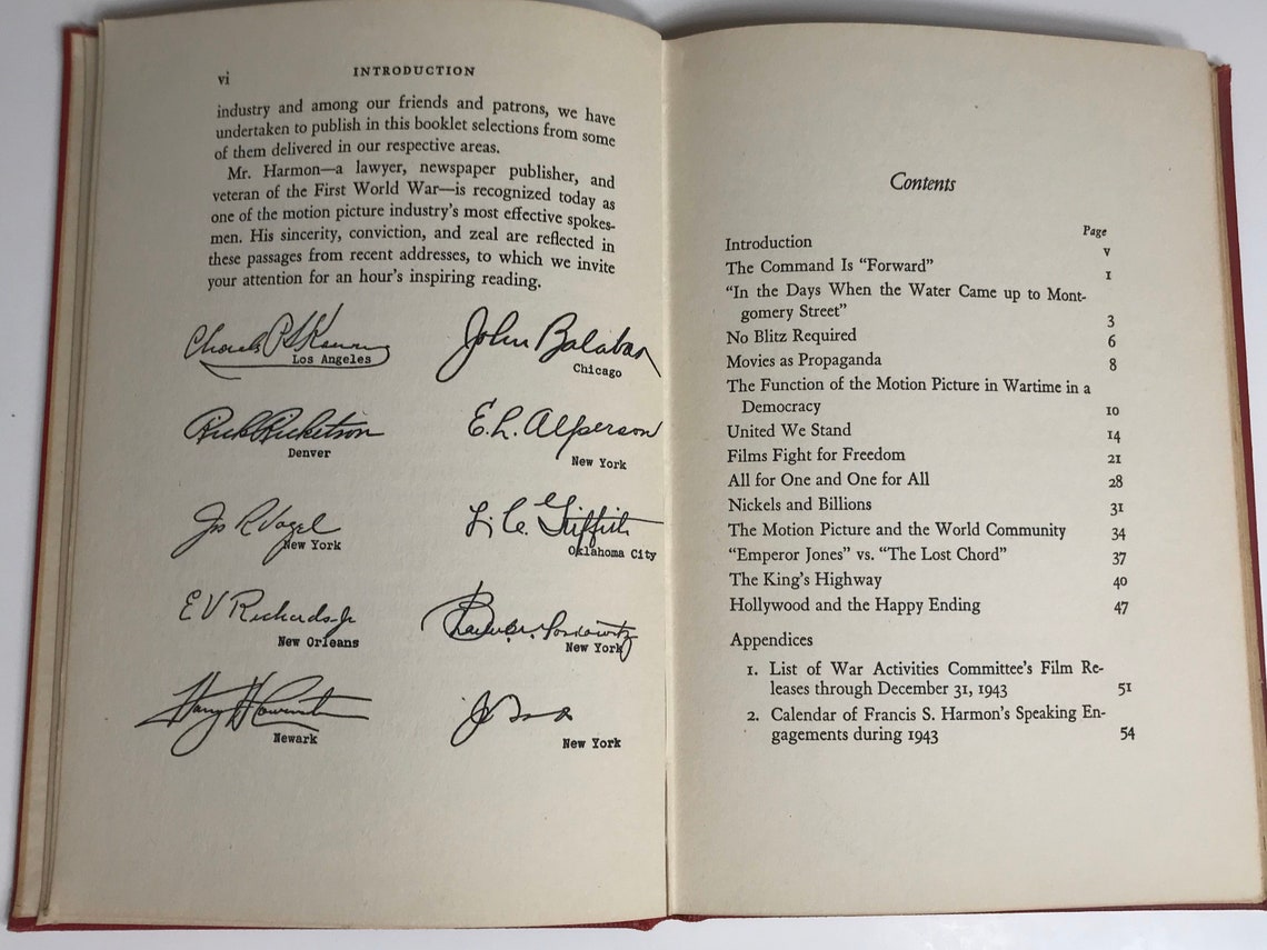 1944 the Command is Forward by Francis S. Harmon 1944 Motion - Etsy