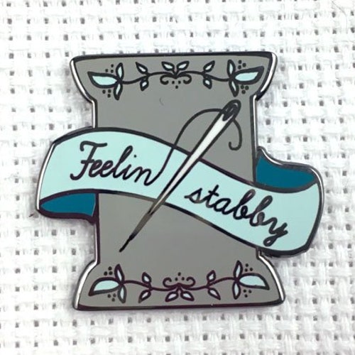 Hard Enamel feelin Stabby Exclusive Magnetic - Etsy