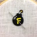 F Bomb Needle Minder | Naughty F Word Needle Magnet | Black Round F ...