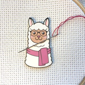 BUNDLE: Llama Floss Spools + Magnetic Enamel Needle Minder | Set of 4 ...