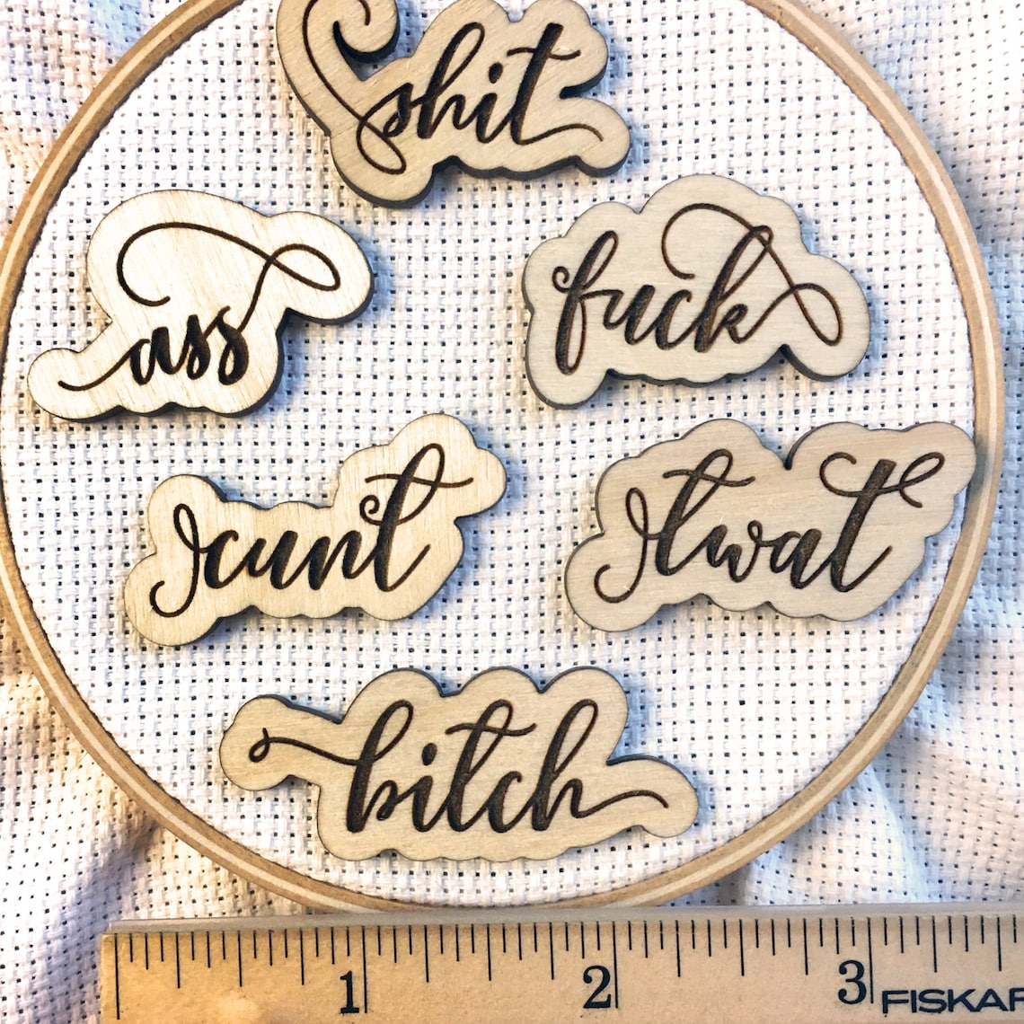 Fancy Swear Words Needle Minders Naughty Snarky Pretty - Etsy