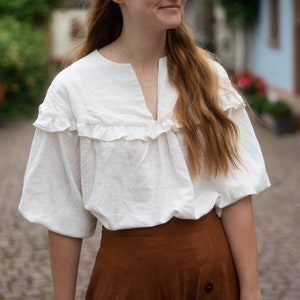 Sewing Pattern Woman Blouse Oversize Beginner Friendly Bat Sleeve ...