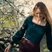 Knitting Pattern Sweater Square Neckline - Vintage Feminine Fitted ...