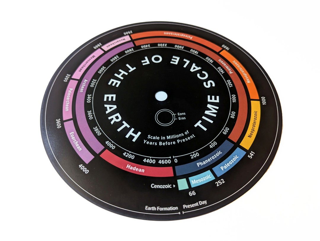 Geologic Timescale Dial - Etsy