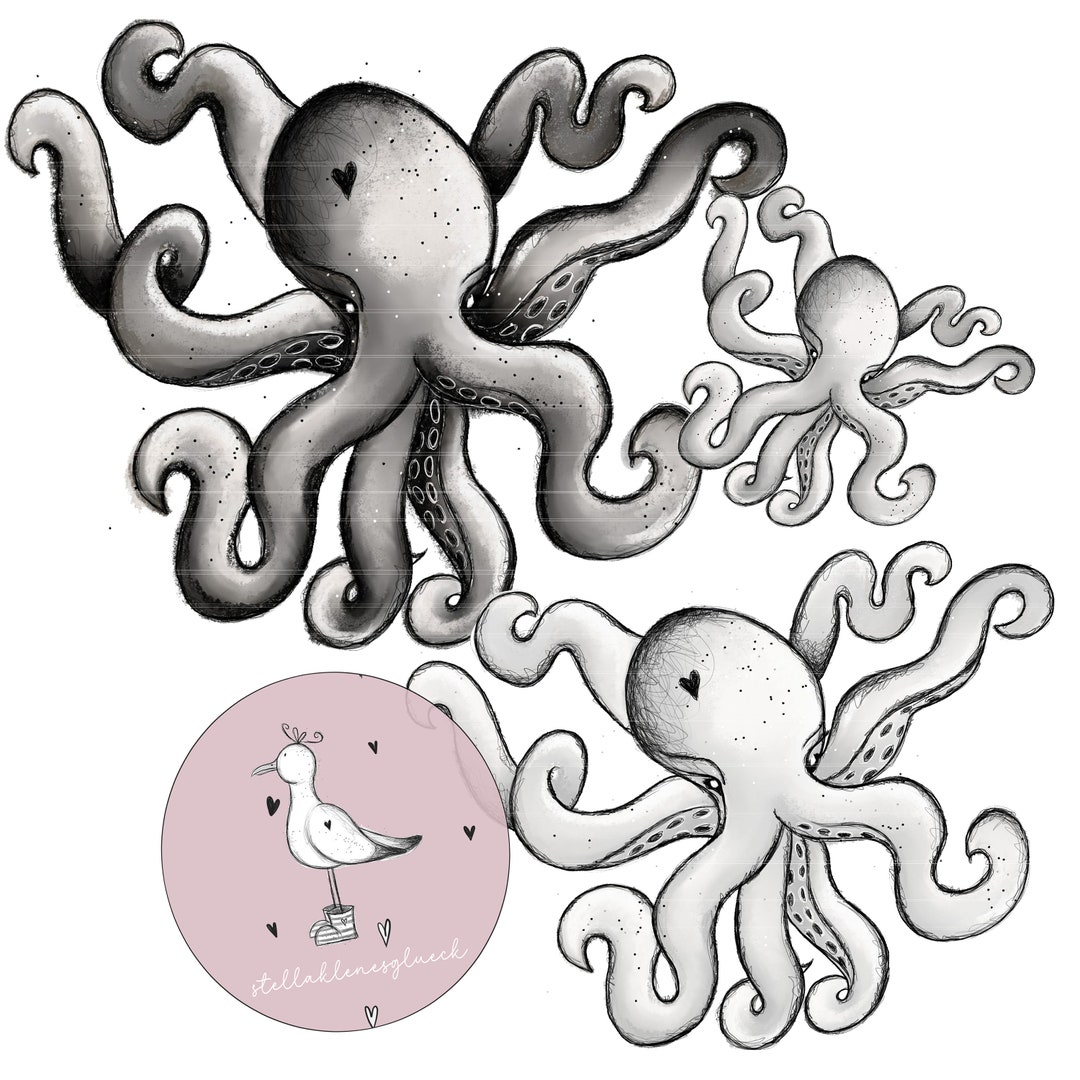 Slap Octopus, Funny Digital File, Octopus, Svg, Laser, Png, Jpg ...