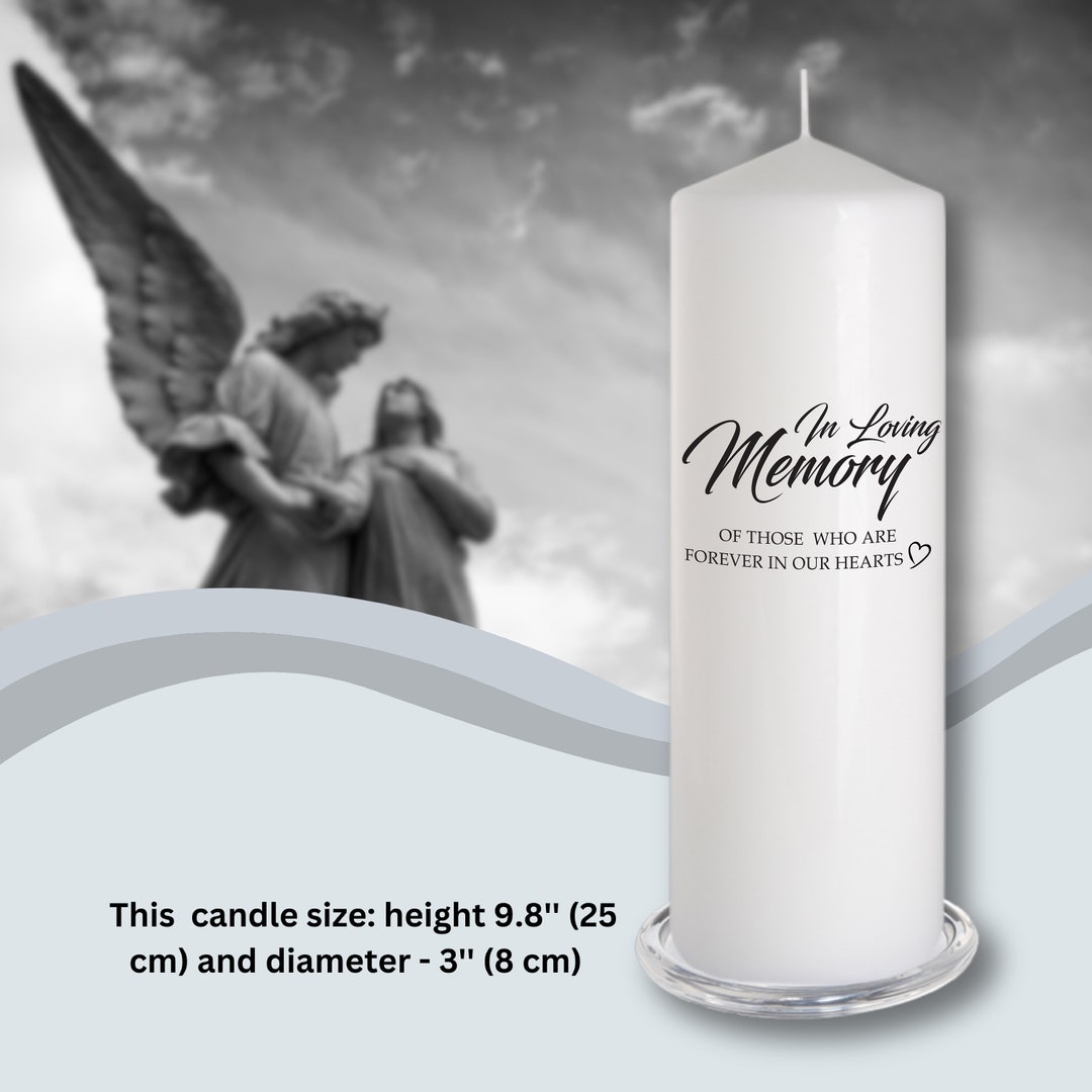 In Loving Memory Candle | Sympathy Gift | Memorial Candle | Loss of ...