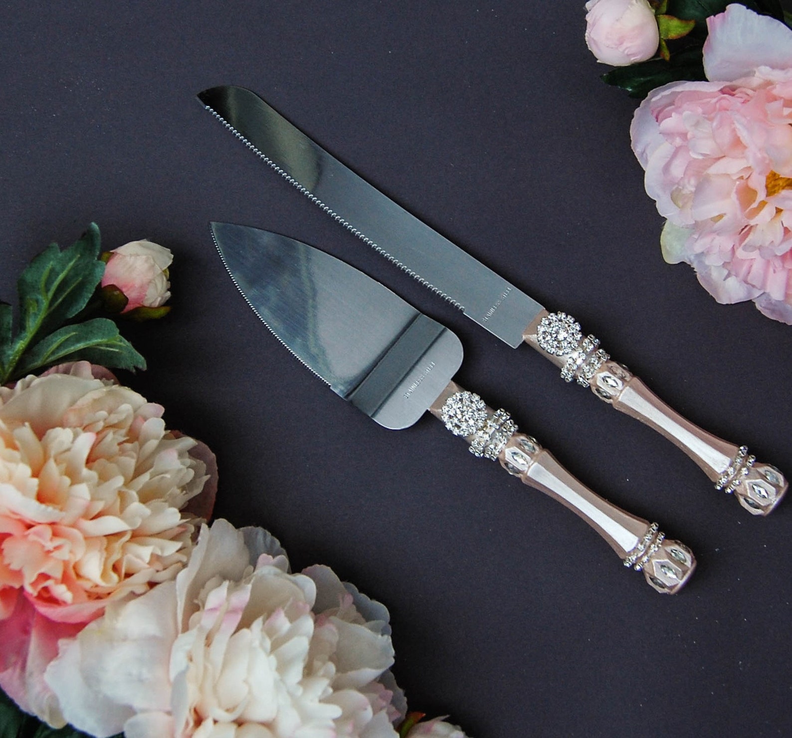 Cake Cutting Set Wedding Cake Knife and Server Set Wedding | Etsy