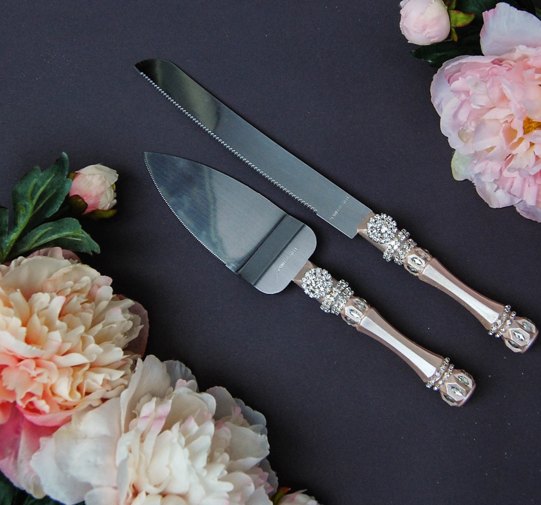 Cake Cutting Set Wedding Cake Knife and Server Set Wedding | Etsy