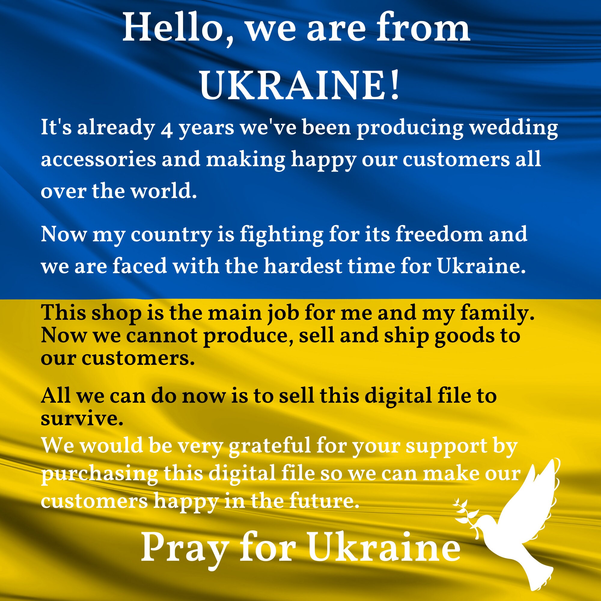 Prints Digital Prints Support Ukraine Pray for Ukraine Stand with ...