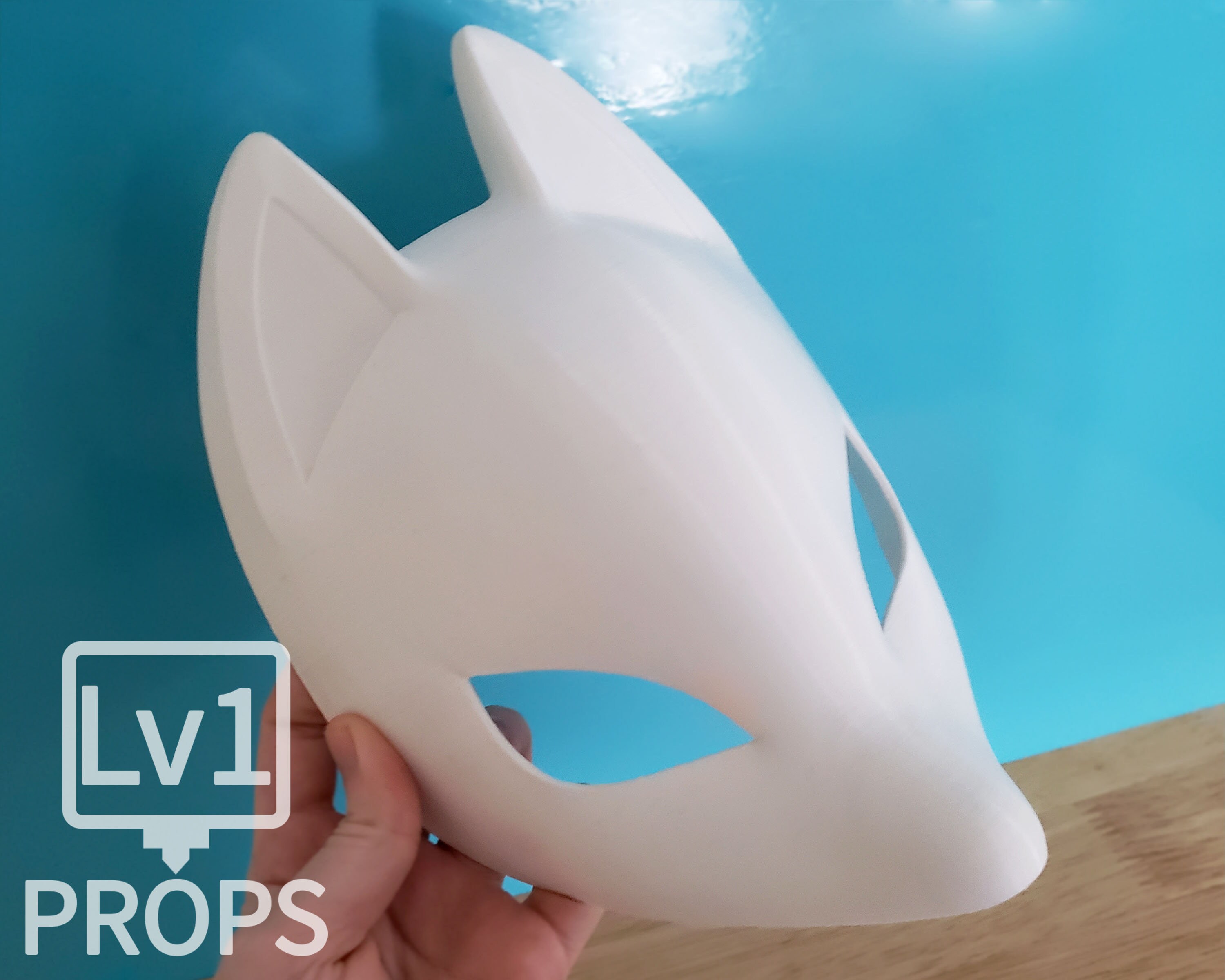 Persona 5 Yusuke Kitagawa Fox Mask Cos Prop Costume Party Mask ...
