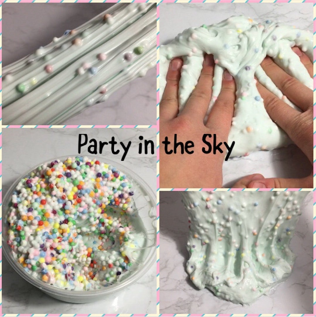 Party in the Sky Slime - Etsy