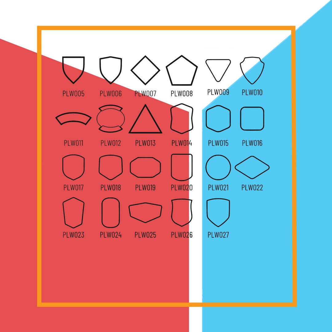 PATCH BLANKS Sublimation Satin Merrow Stitch Border - Etsy