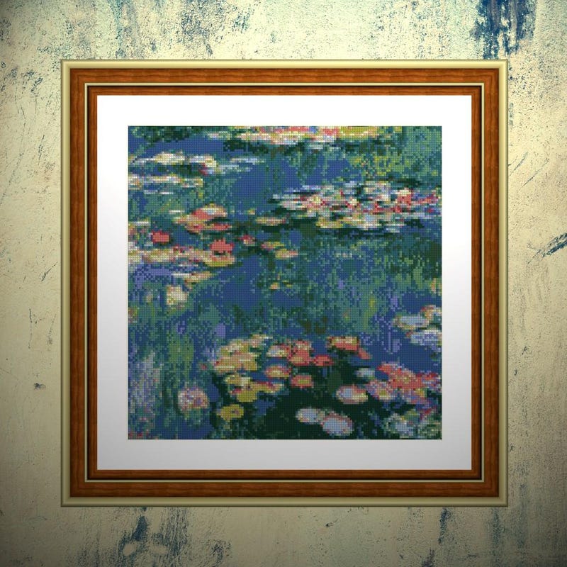 Monet Cross Stitch - Etsy