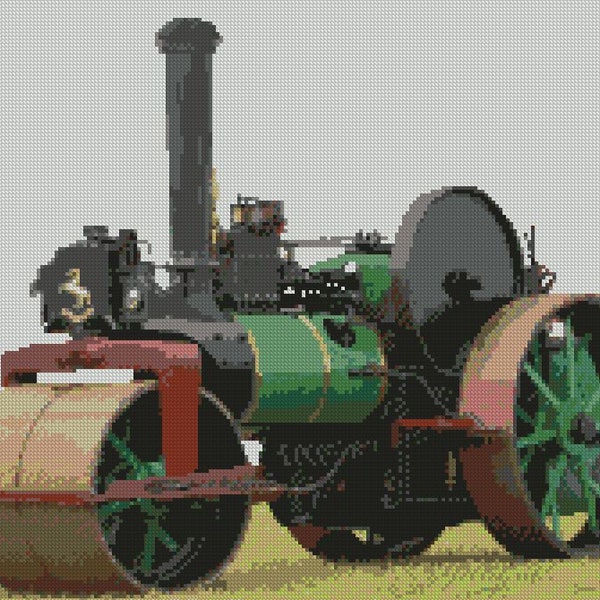 Vintage Steam Engine - Etsy