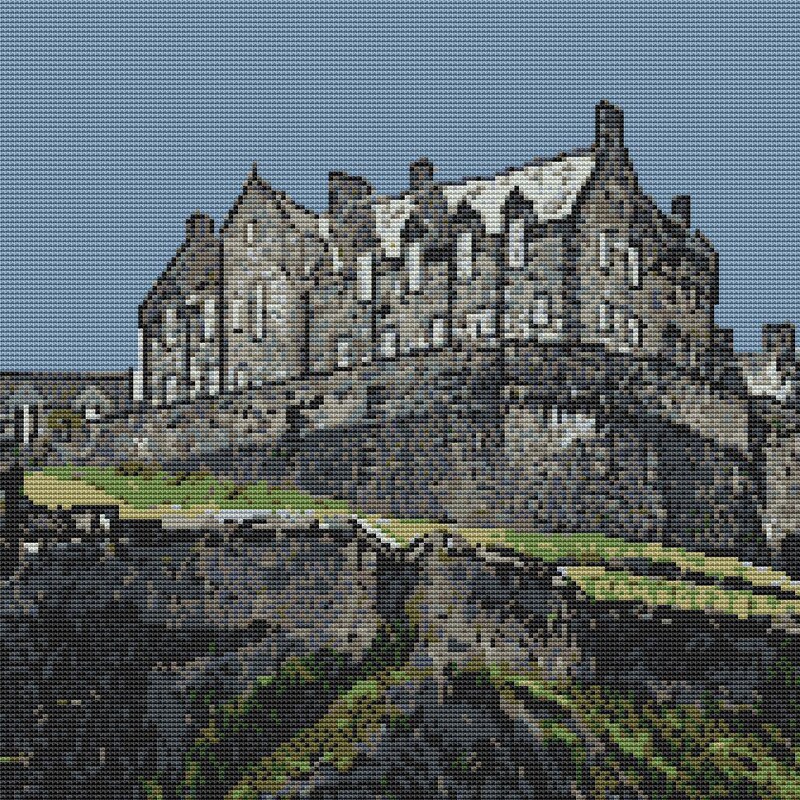 Edinburgh Scotland Cross Stitch Pattern - Etsy