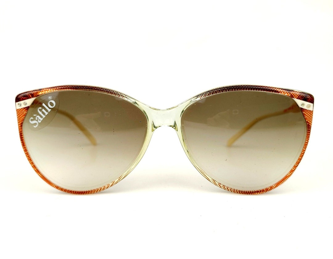 SAFILO LINEA ITALIANA 352 Vintage Original 80s Womens Sunglasses - Etsy