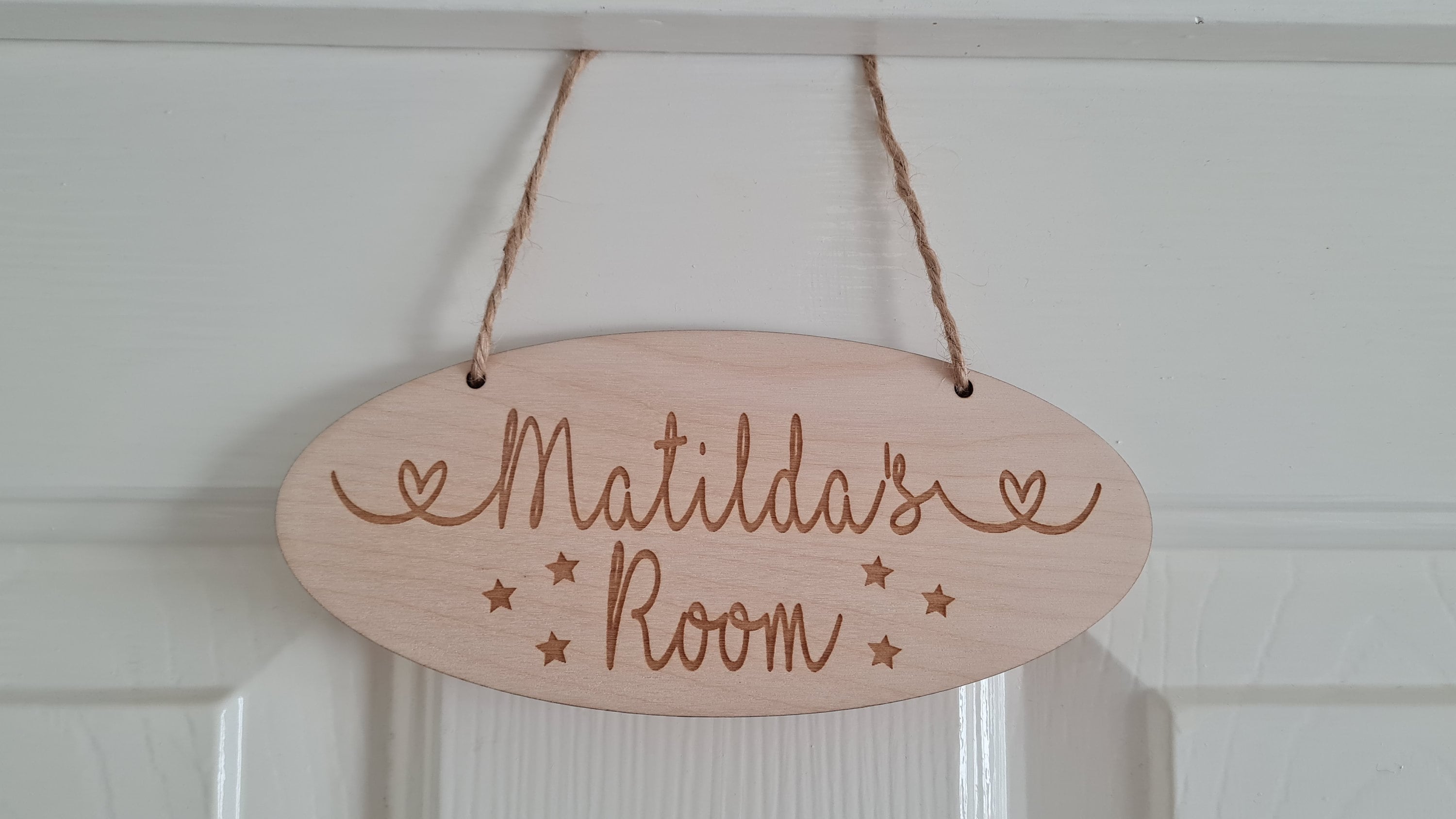 Personalised Heart Door Sign Bedroom Heart Shaped Bedroom - Etsy