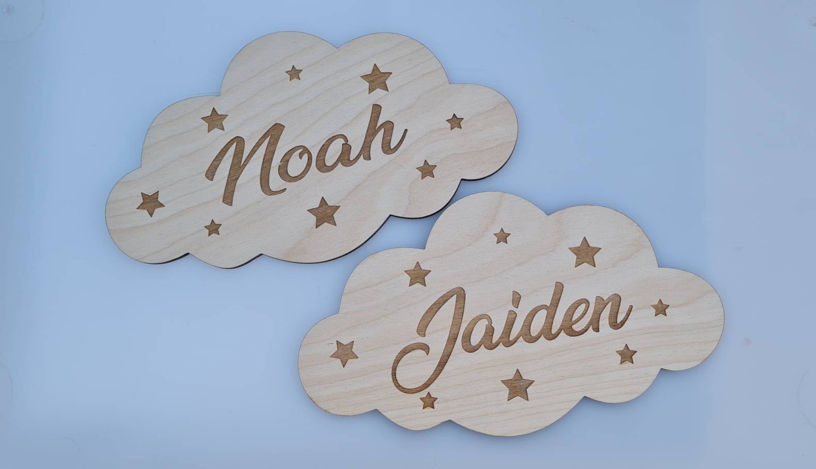 Personalised Childrens Door Sign - Personalised Cloud Shaped Bedroom ...