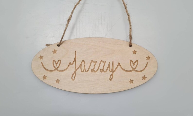 Personalised Heart Door Sign Bedroom Heart Shaped Bedroom - Etsy