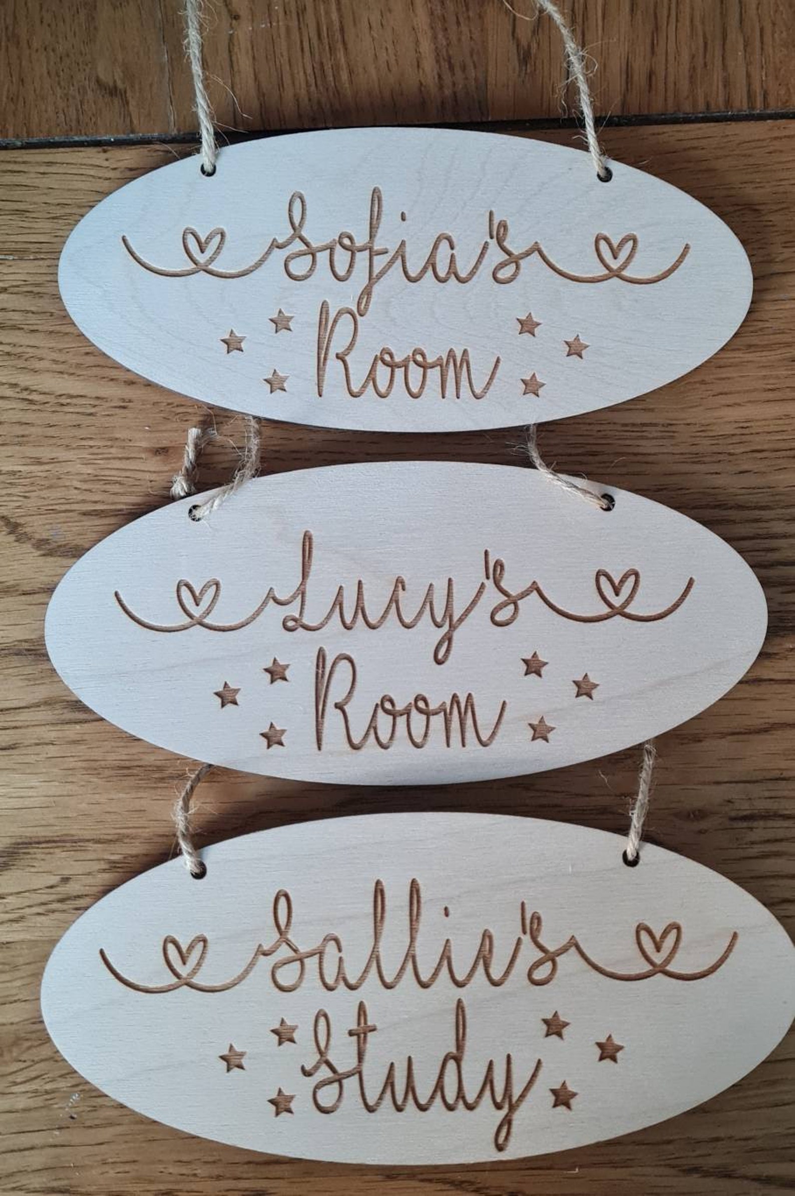 Personalised Heart Door Sign Bedroom Heart Shaped Bedroom - Etsy