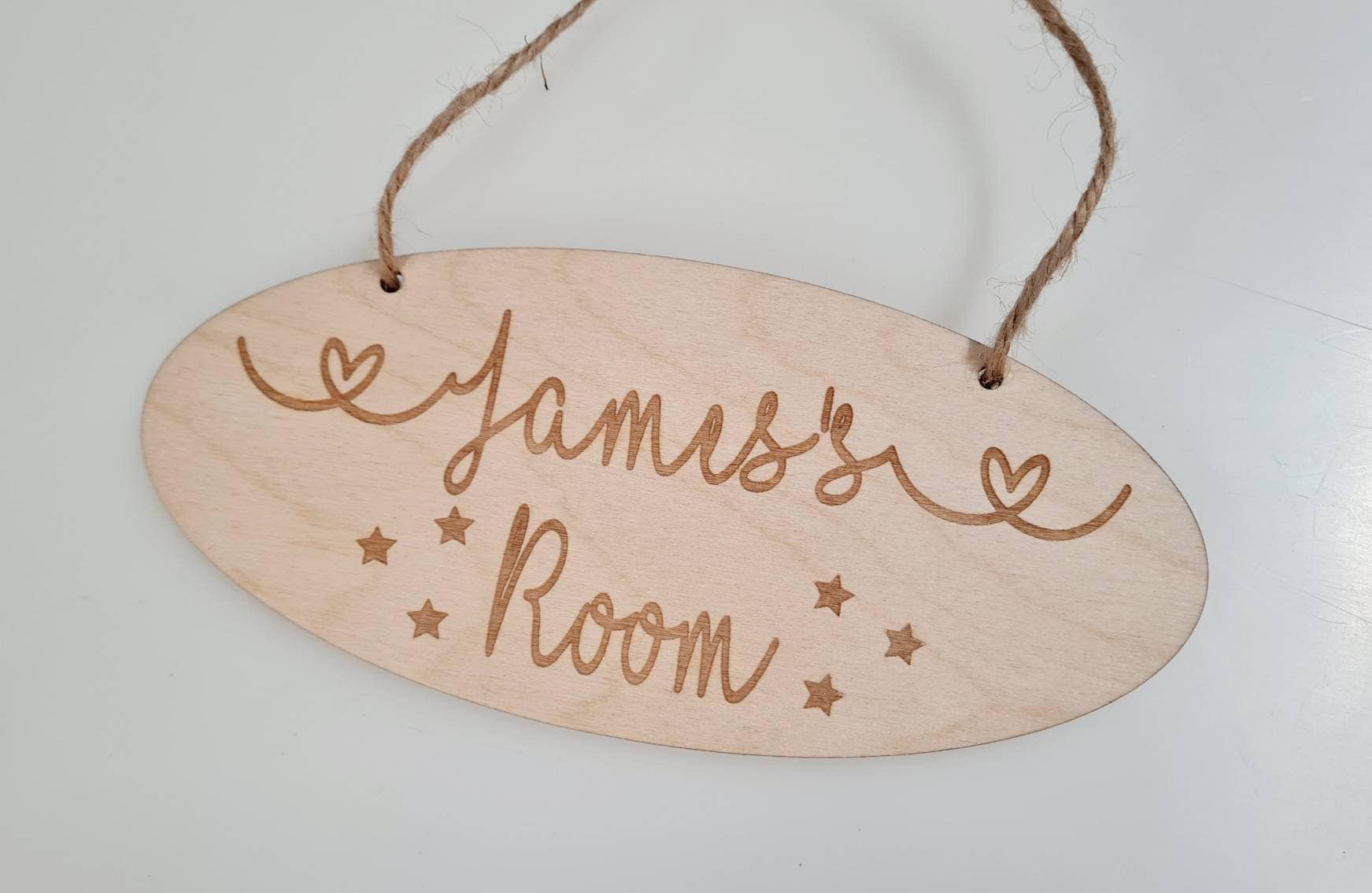 Personalised Heart Door Sign Bedroom Heart Shaped Bedroom - Etsy