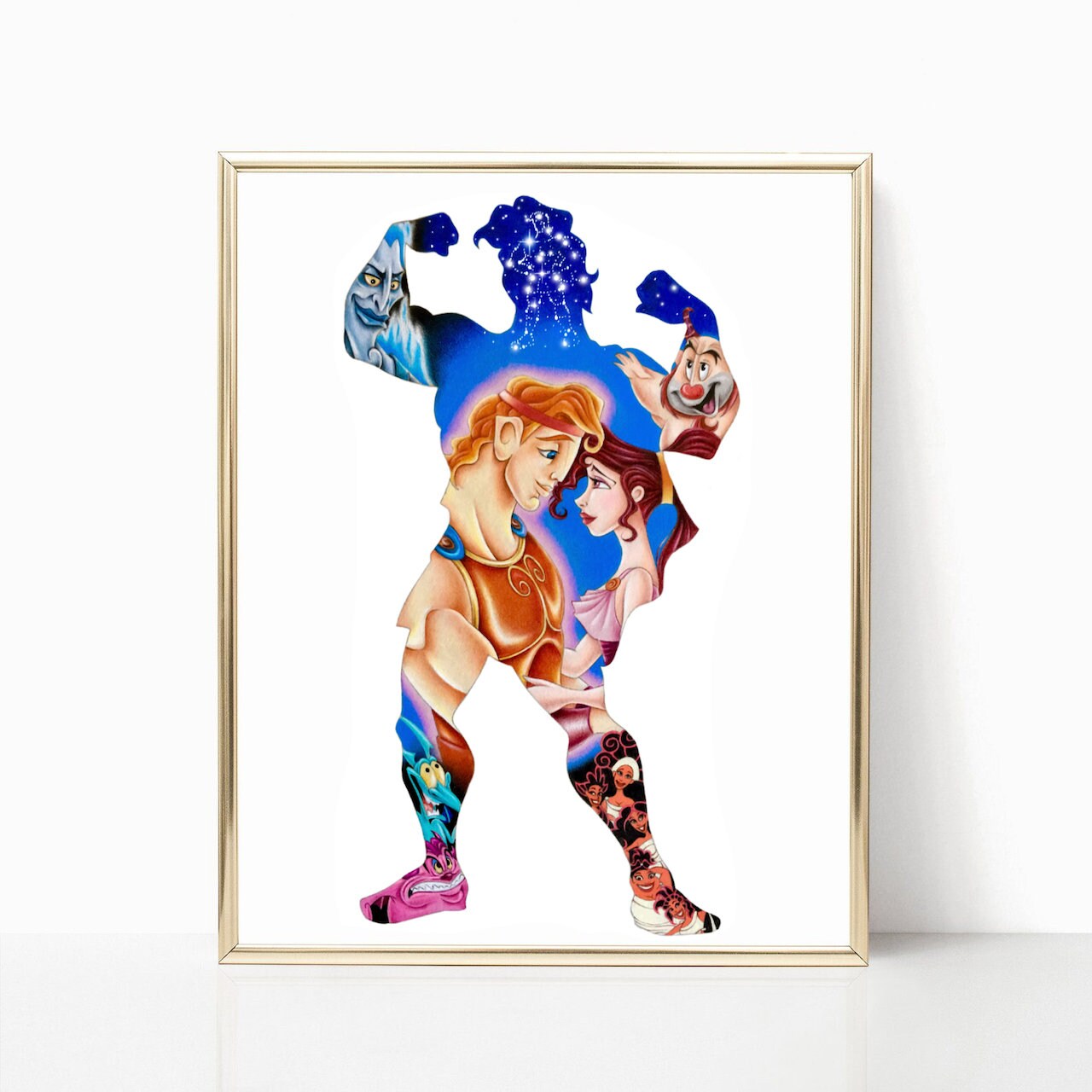 Disney Hercules Silhouette