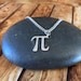 Silver Pi Necklace, Pi Symbol, Math Jewellery, Geek Jewellery, Math ...