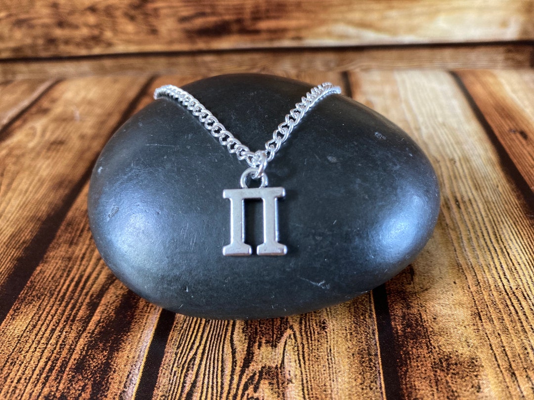 Silver Pi Symbol Necklace, Pi Pendant, Maths Jewellery, Geek Jewellery ...