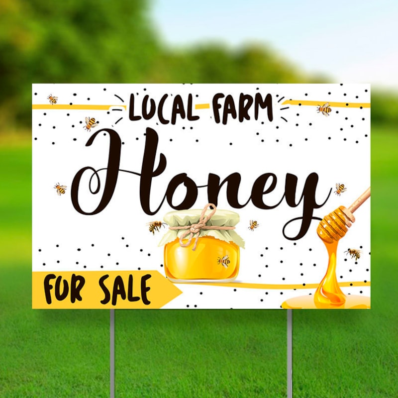 Honey Sign - Etsy